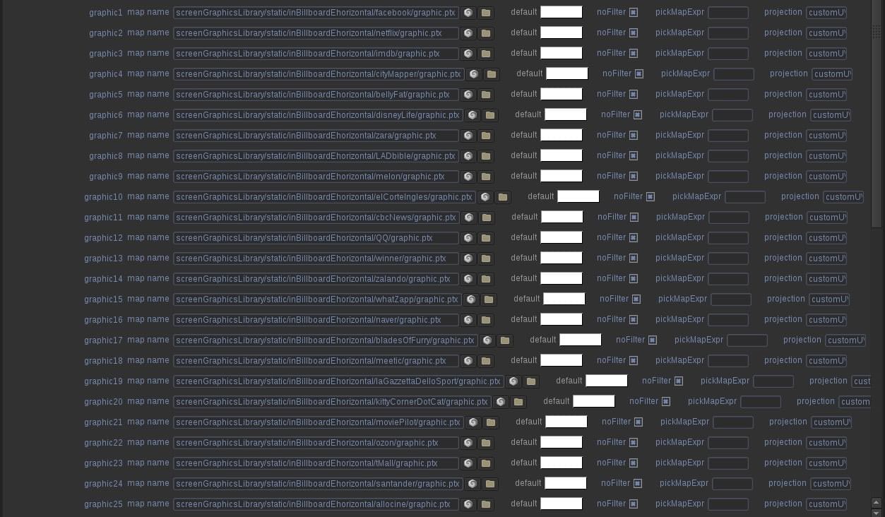 Screen Graphics Pipeline
